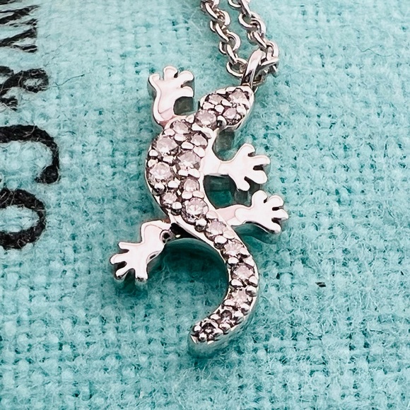 Jewelry | Tiffany Diamond Lizard Necklace | Poshmark